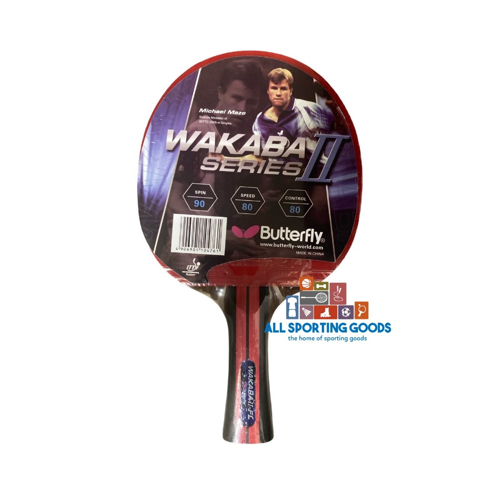 Wakaba II FL Table Tennis Ping Pong Bat | Shopee Philippines