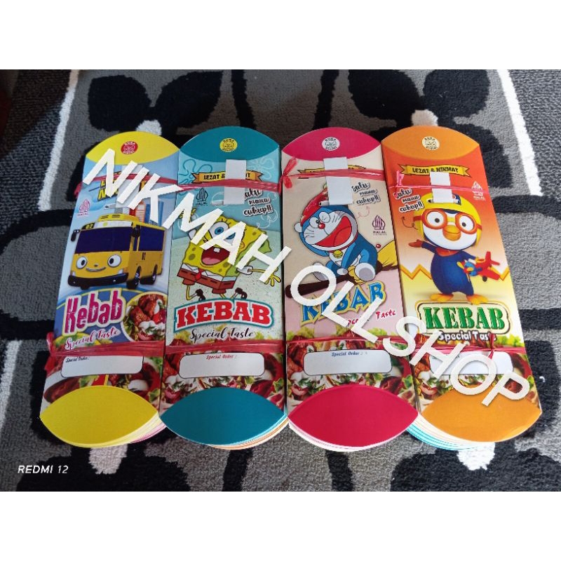 Kebab packaging 100 sheets / kebab paper 24x9 cm / kebab container ...