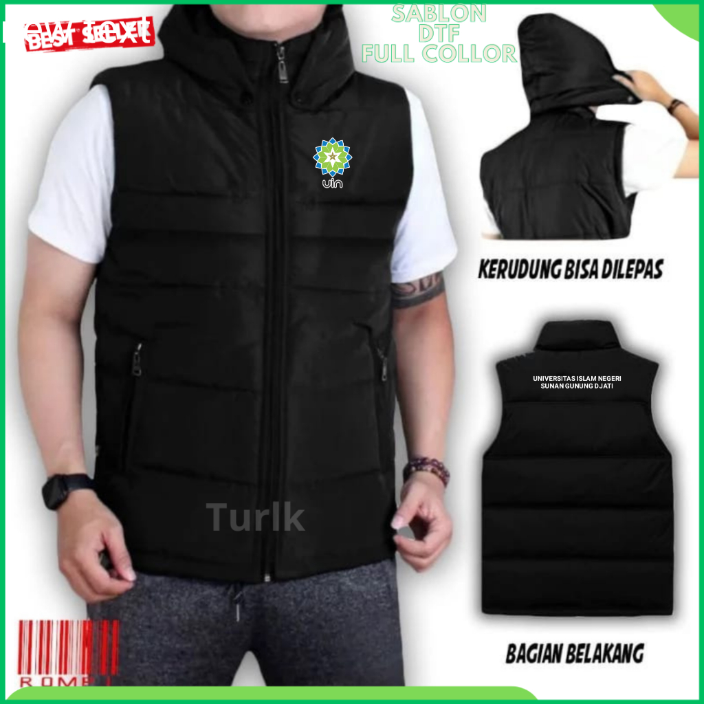 Uin Sunan Gunung Djati Vest Custom UIN Gunung Djati Vest Jacket ...