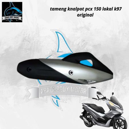 LOKAL Pcx 150 EXHAUST SHIELD NEW LOCAL K97 PCX 150 EXHAUST COVER NEW ...