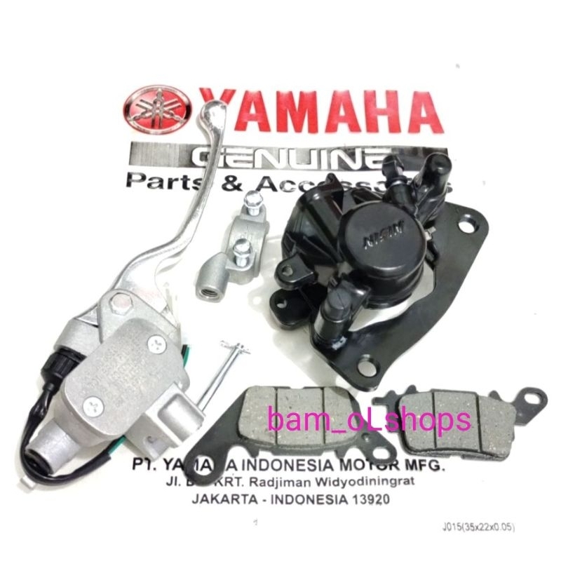 Brake master set + front caliper Yamaha Mio m3, mio s, Mio z, Fino 125 ...