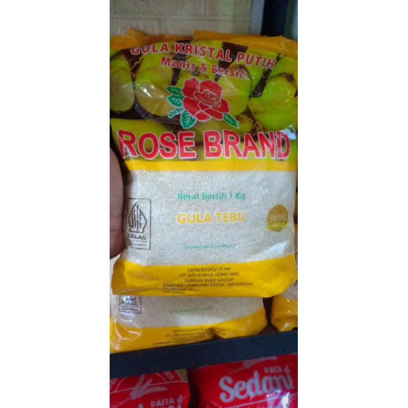 Rose Brand Granulated Sugar 1kg | Shopee Philippines