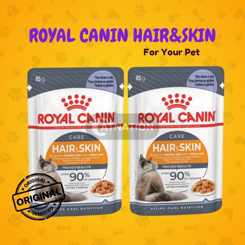 Royal CANIN HAIR And SKIN Pouch Intense Beauty | Royal Canin Beauty ...