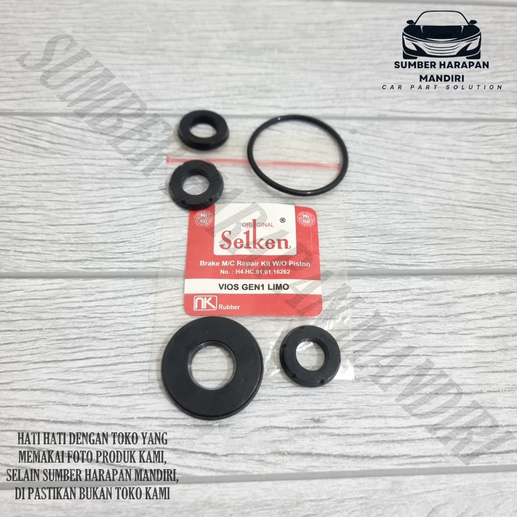 Rubber Sil Seal Kit Upper Central Brake Master Vios Old Vios Limo 2002 ...