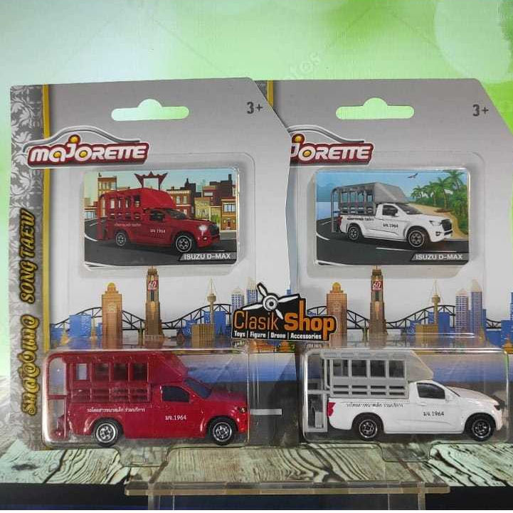 Majorette Isuzu D-Max Dmax Song Taew Red & White | Shopee Philippines