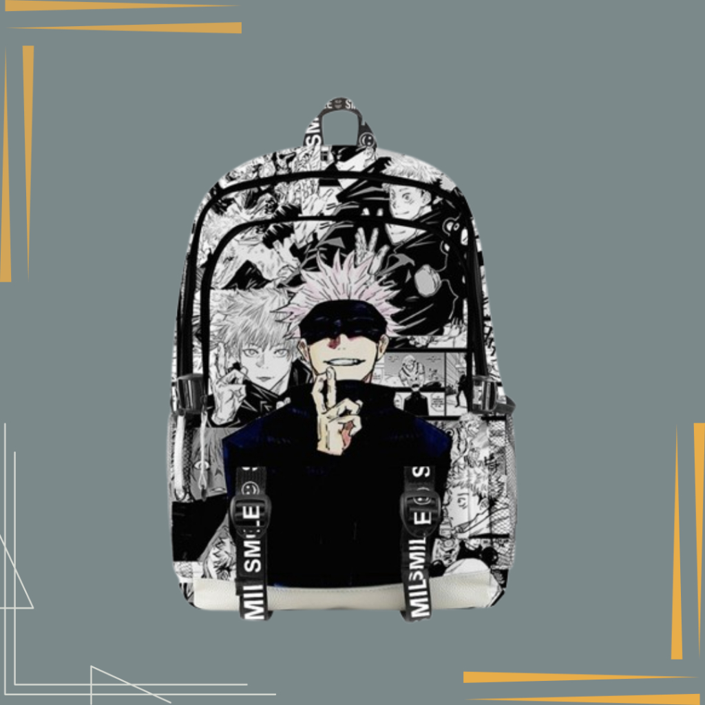 Save PACKAGE Boys' Backpacks Jujutsu Kaisen Gojo Satoru Itadori ...