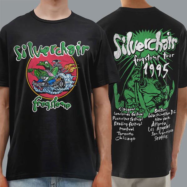 SILVERCHAIR CLOTHES | UNISEX ROCK N ROLL BOOTLEG BAND T-SHIRT ...