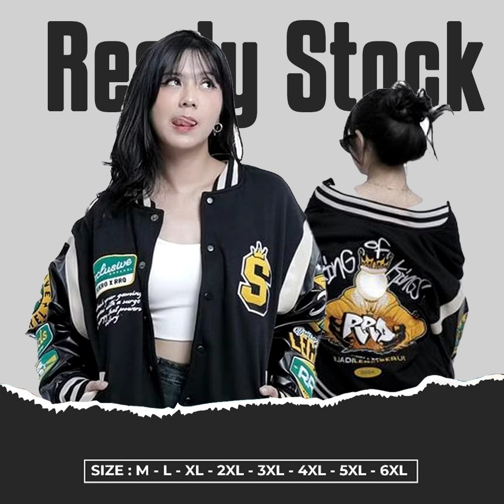 Newest RRQ XSUKR0 JACKET 2024 SEASON 14 MLBB | Shopee Philippines