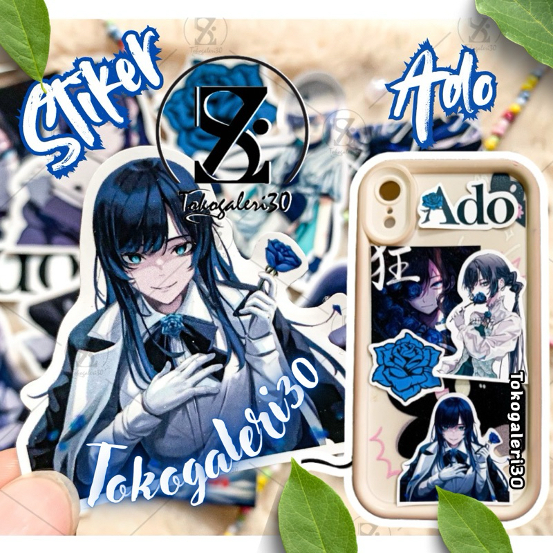 Ado STICKER PREMIUM ADO VIRTUAL SINGER WATERPROOF STICKER ALREADY ...