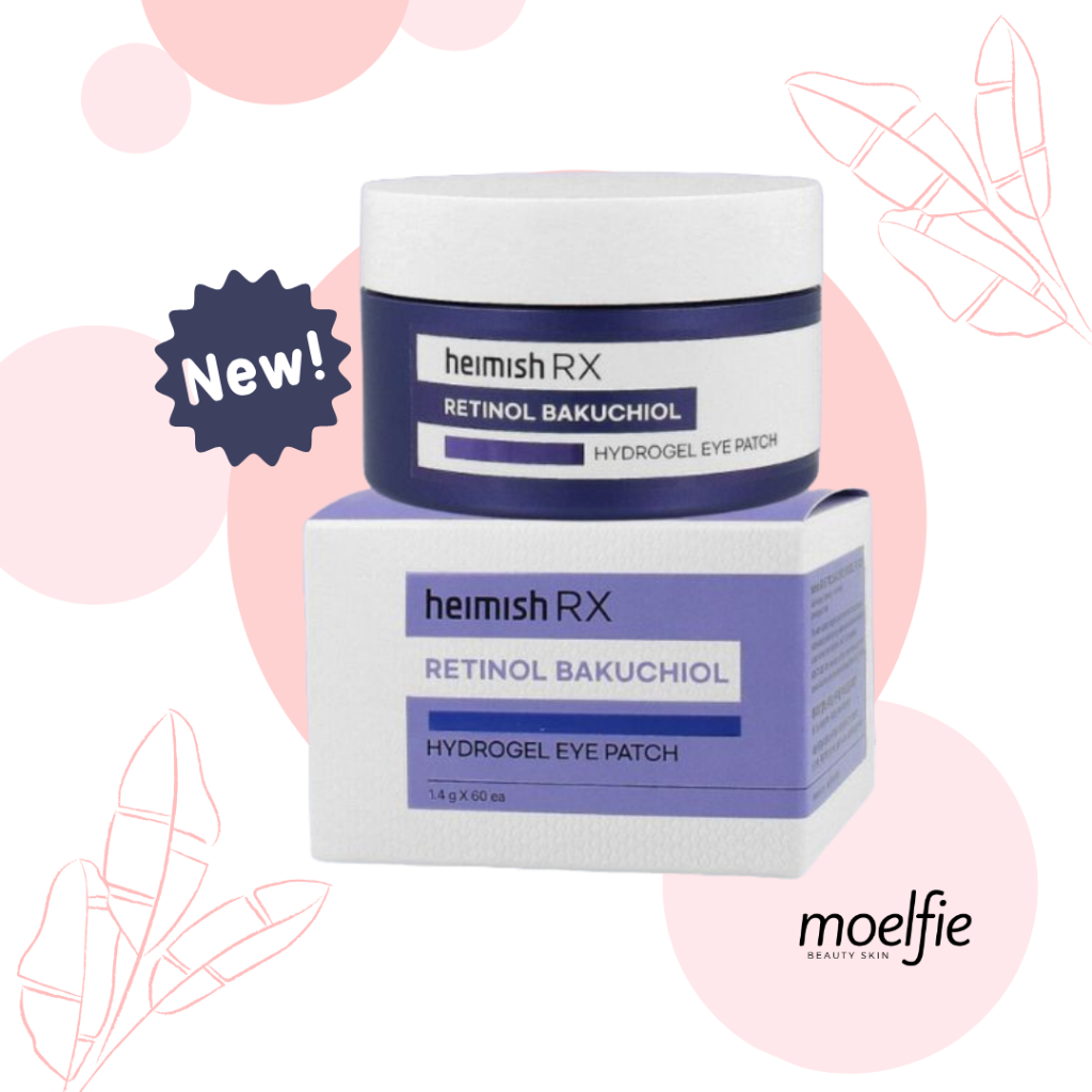 Heimish RX RETINOL BAKUCHIOL HYDROGEL EYE PATCH ANTI WRINKLE EYE PATCH ...