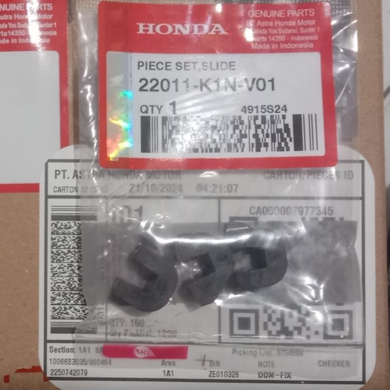 Piece Slide Set Slider Honda VARIO PCX 160 K1Z ADV 160 STYLO 160 VARIO ...