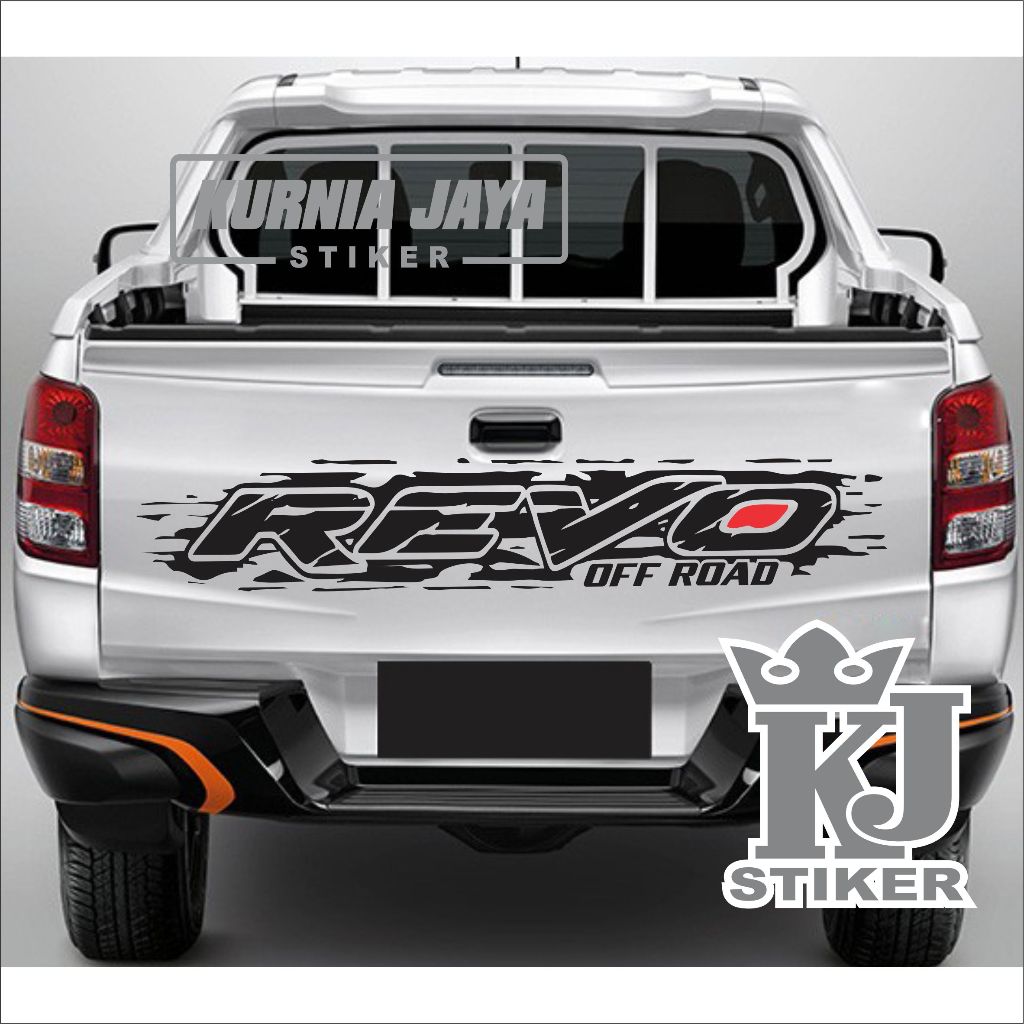 Cutting STICKER STRIPE LIST FOR TOYOTA HILUX REVO CAR CODE 02 | Shopee ...