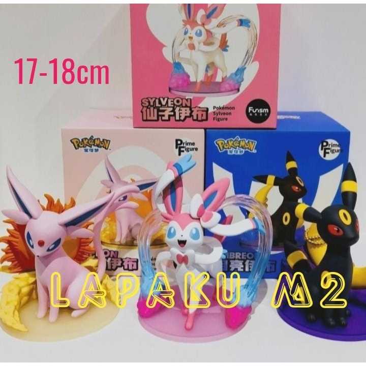 Funism Sylveon Umbreon Leafeon Pocket Monsters 18cm PVC Anime Action ...