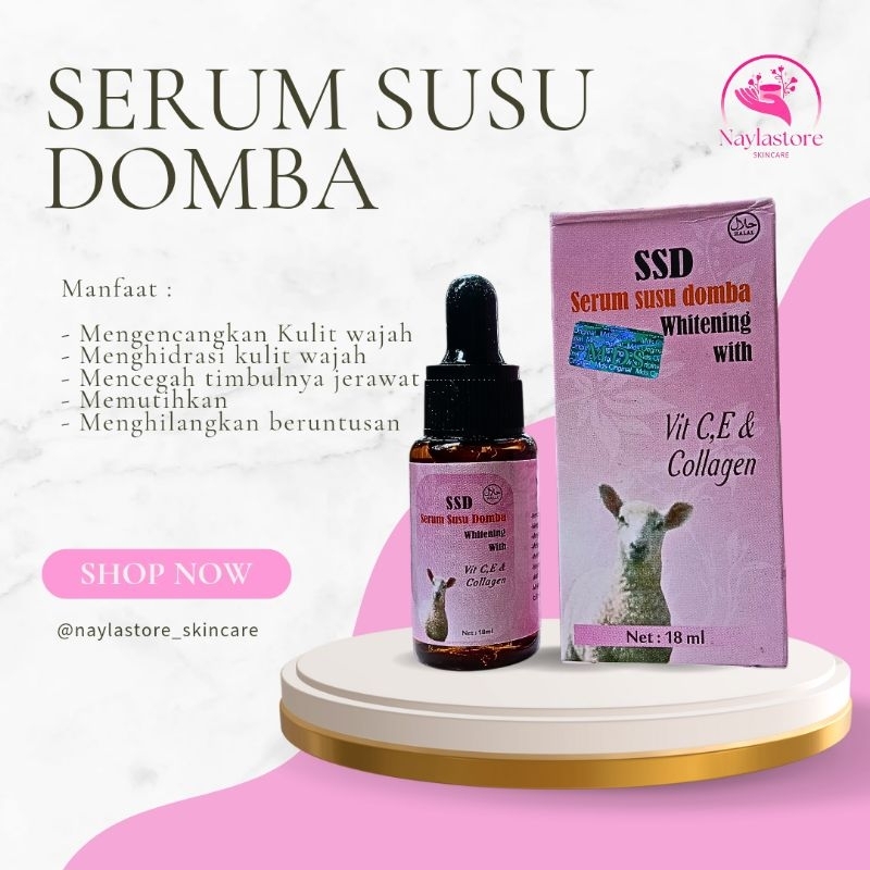 MDS Original Sheep's Milk Whitening Serum 18ml | CSD Serum | Shopee ...