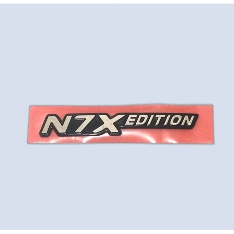Original N7X EDITION Writing Emblem | Shopee Philippines