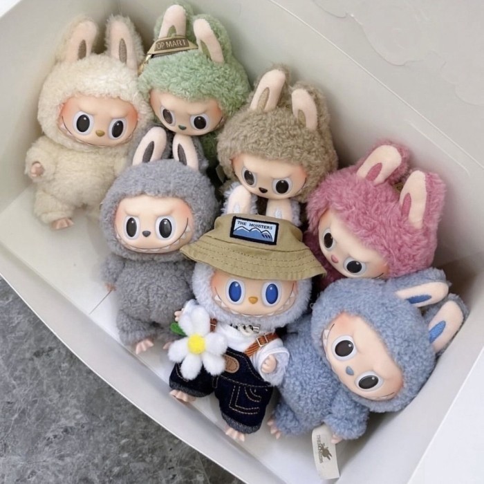 Popmart Lababu macaron original Lababu the monsters blind box pop mart ...