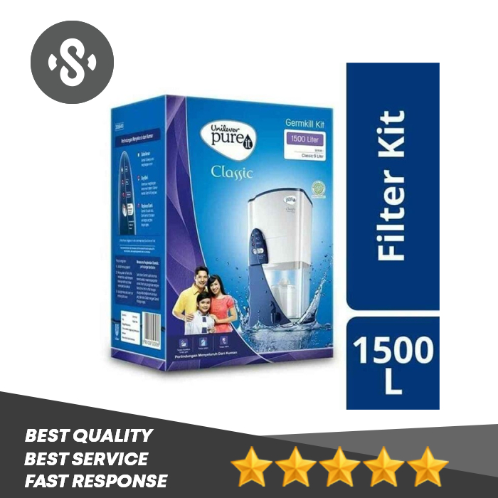 Unilever Pure It Germkill Kit 1500 Liter Refill Pureit Water Filter ...