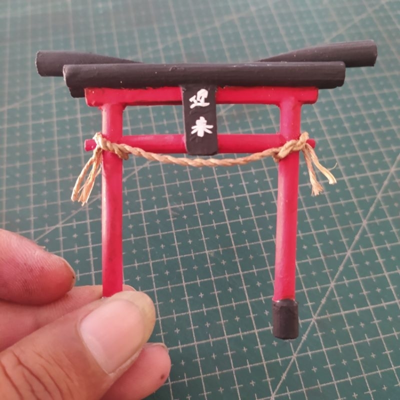 Mini torri gate part - Japanese gate diorama | Shopee Philippines