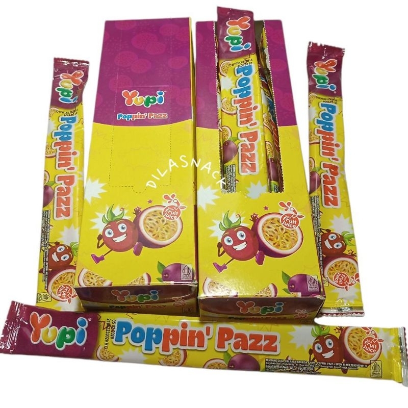 Poppin' Pazz yupi candy 1 box contains 12 new yupi yupi yupi poppin paz ...