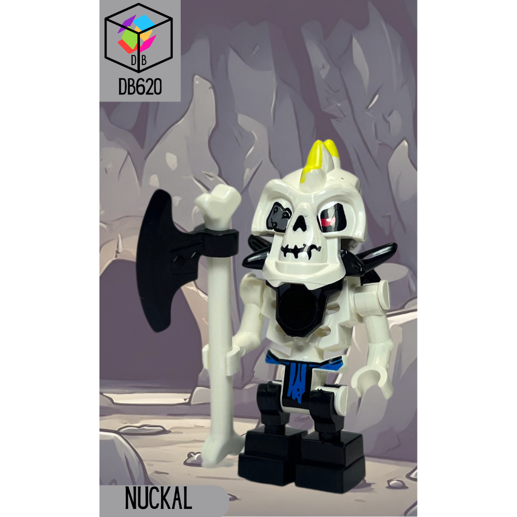 Ninja Go Nuckal Ninjago Skull Skeleton DB620 Brick Minifigure Educational Children's Toy ...