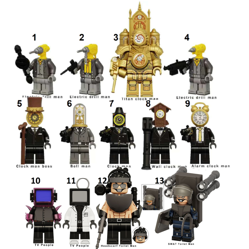 Skibidi Skibidi Toilet Camera Cameraman Plungerman Traffic Light ...