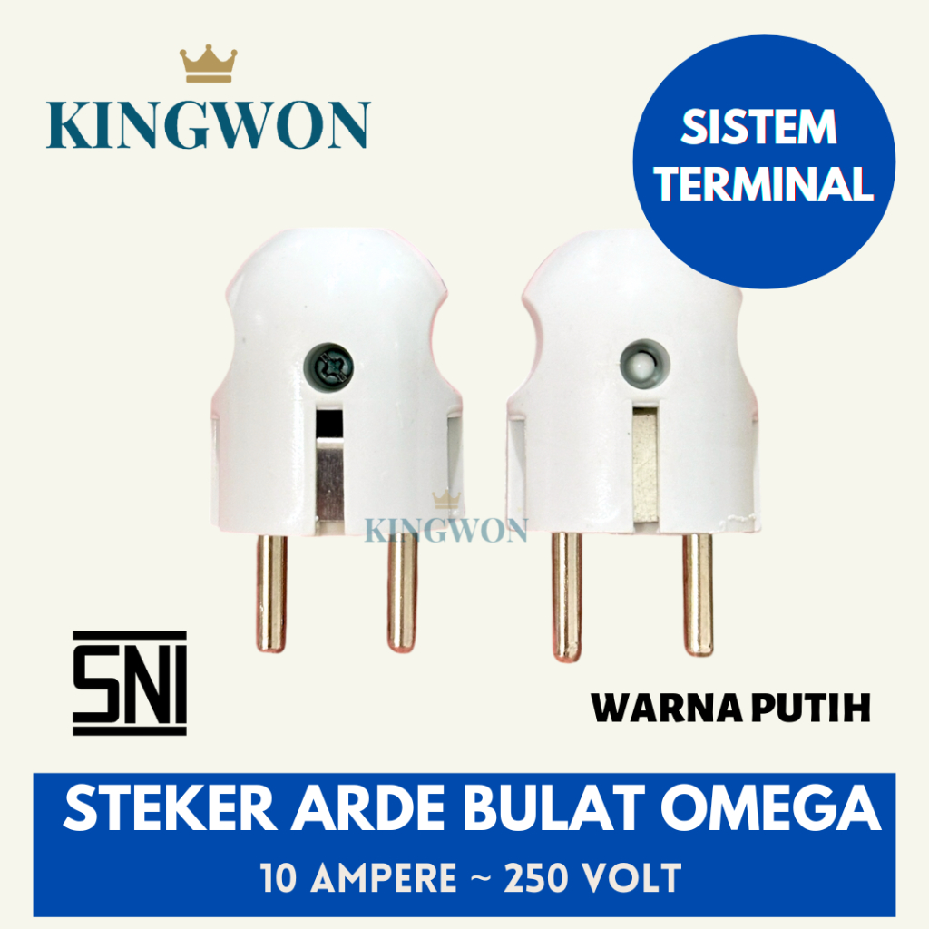 PUTIH White ROUND GROUND PLUG ROUND ELECTRICAL PLUG BRASS ROUND PLUG ...