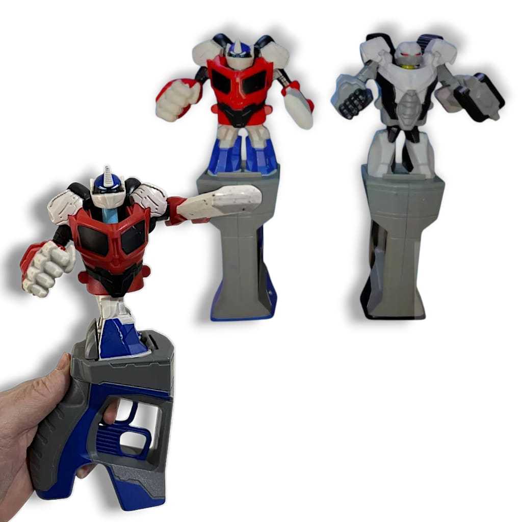 Transformer Optimus Prime & Megatron Squeeze Figure Toys SET Gets 2 ...