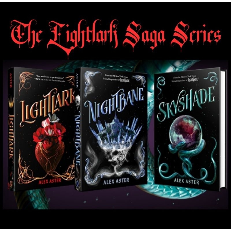 The Lightlark Saga (3 book series): Lightlark, Nightbane, Skyshade by ...