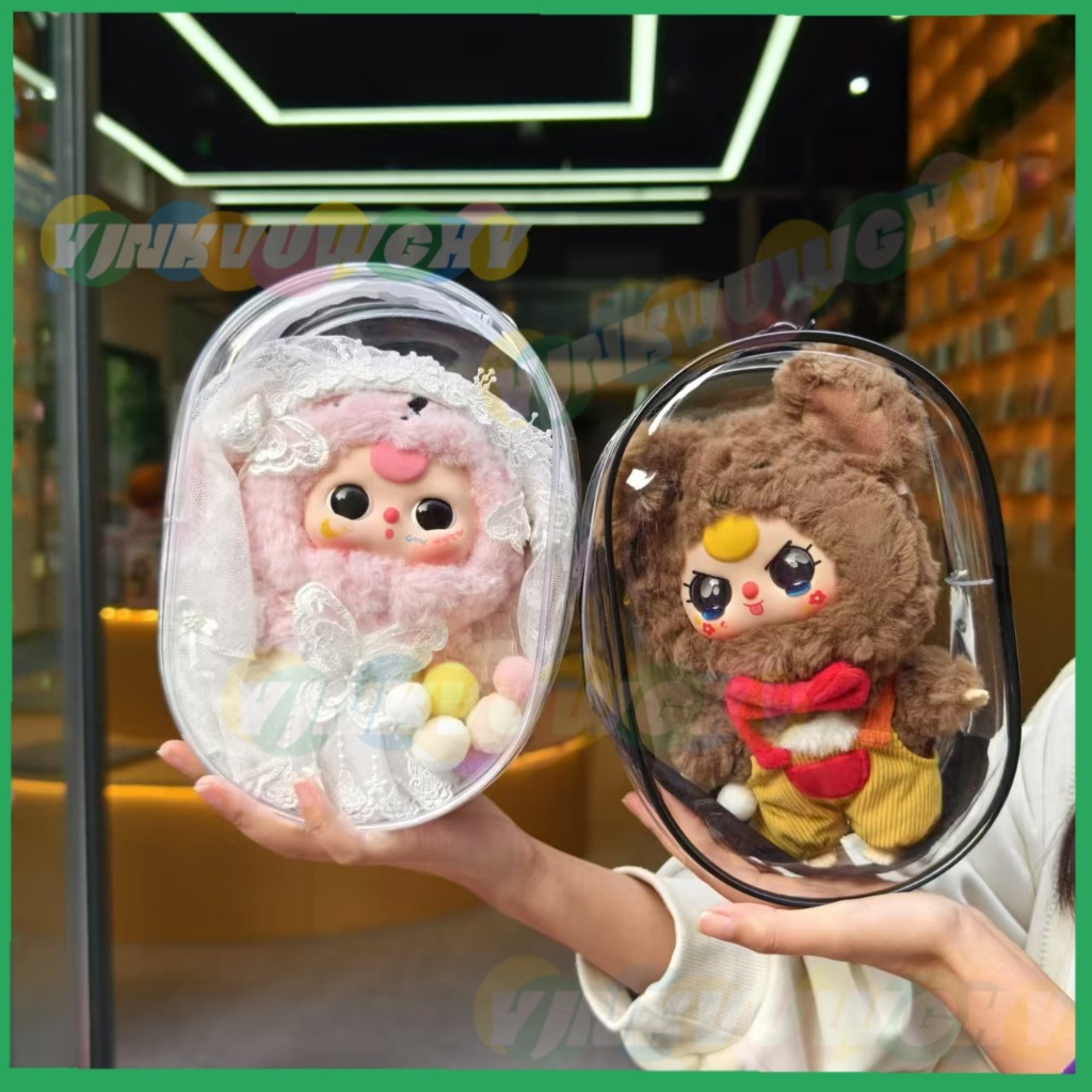 23cm PVC transparent storage bag BABY THREE VER 3 PVC BABY THREE VER 3 ...