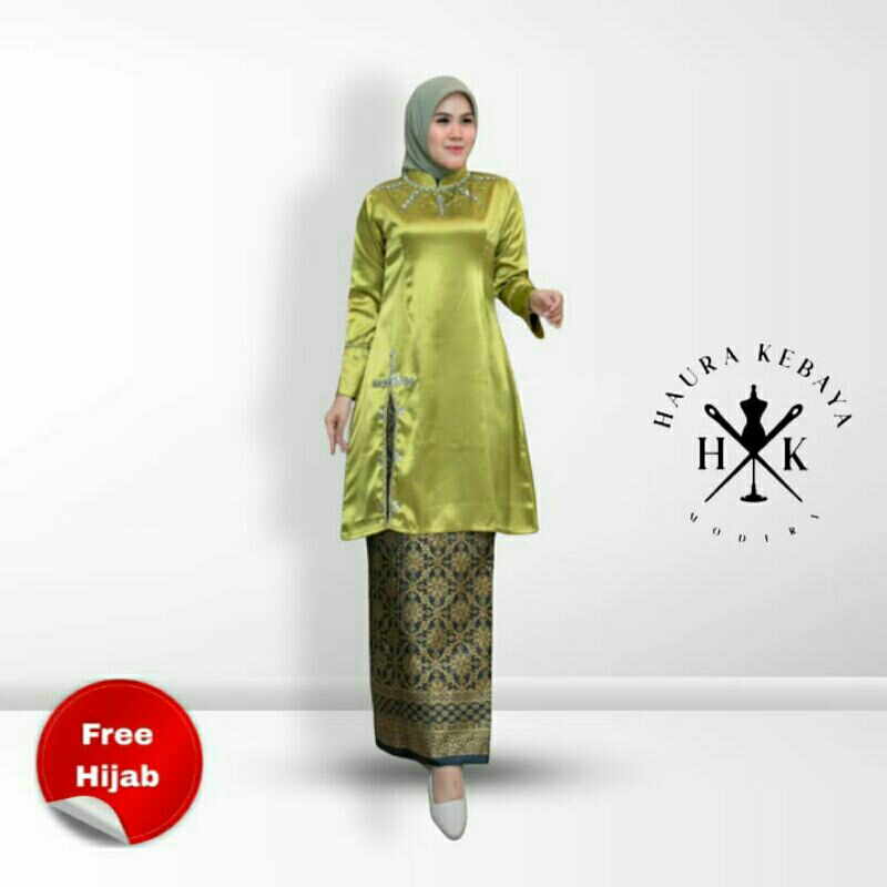 Haura Stelan Baju Kurung Malay Tunic Luxury Sequin Elegant Wedding ...