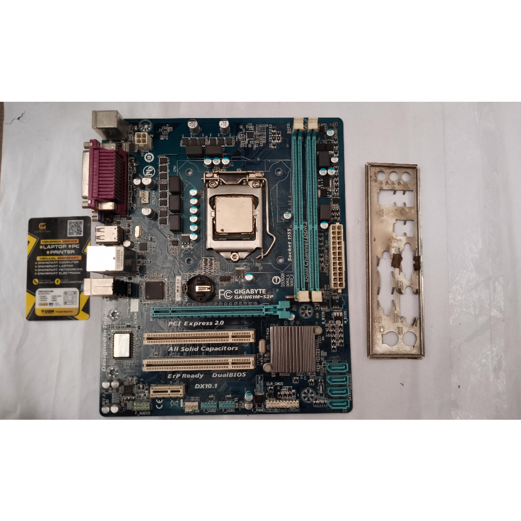 MOBO PC H61 GIGABYTE + PROC I3 GEN 2 | Shopee Philippines