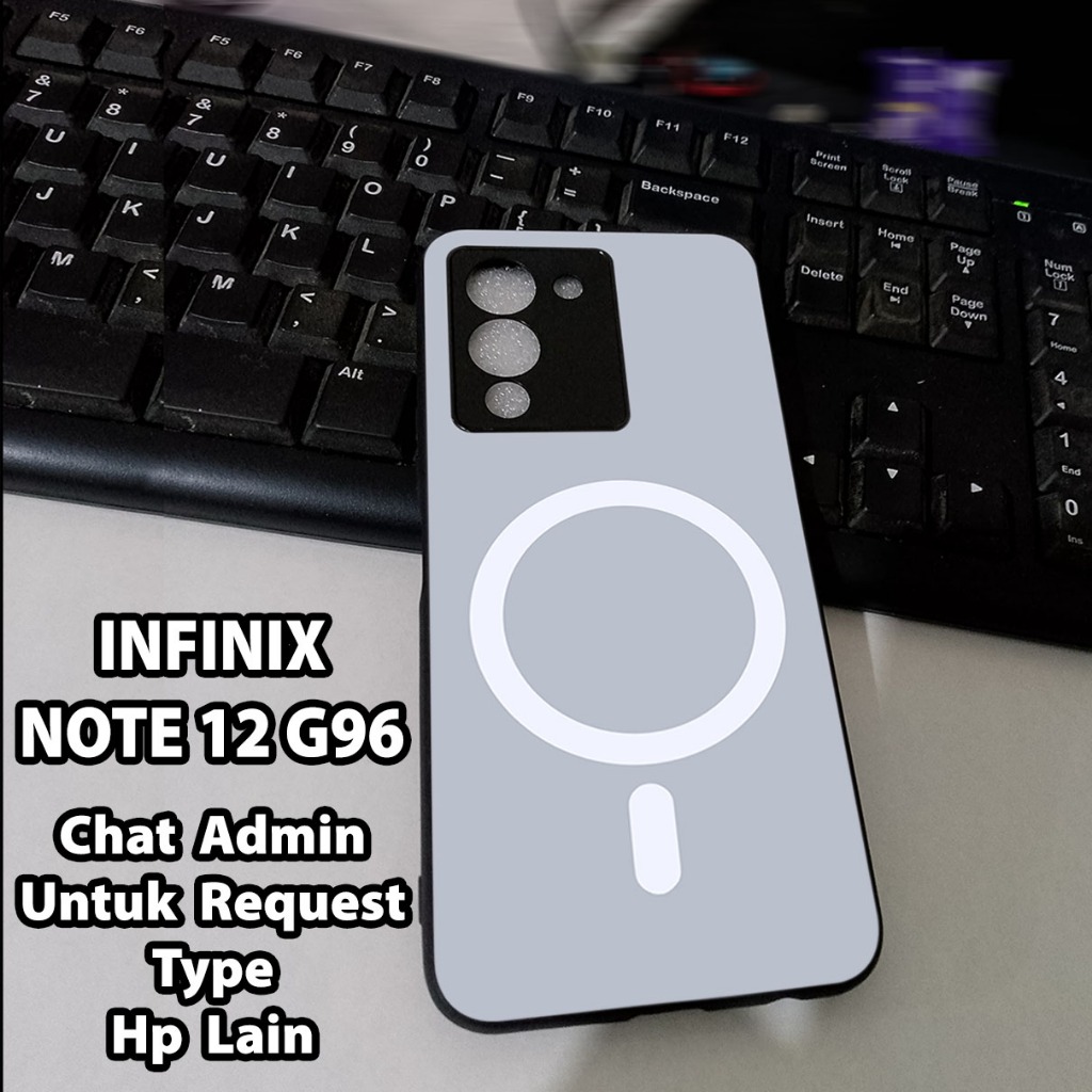 HP Shiny glossy Softcase for INFINIX NOTE 12 G96 cellphone type motif ...
