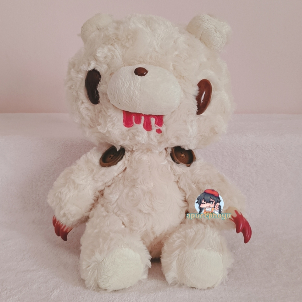 Gloomy Bear Teddy Button Ver 2008 CGP Chax TAITO Plush Doll | Shopee ...