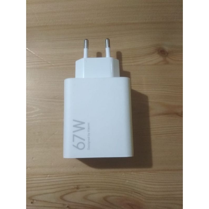 Xiaomi 67W FAST CHARGING CHARGER HEAD ADAPTER ORIGINAL 100% MDY-12 -EU ...