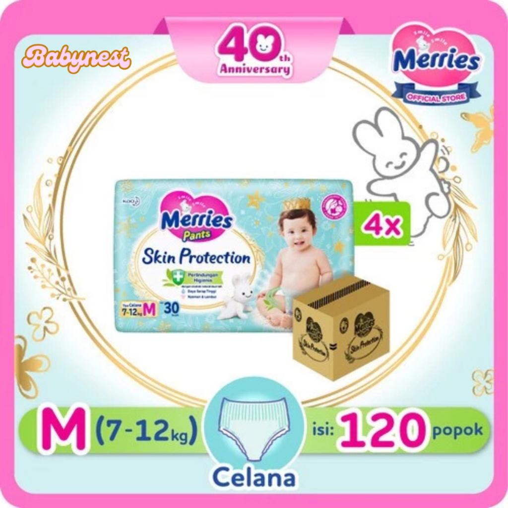 Merries Skin Protection M30 / Merries Protection M30 / Merries Diapers ...