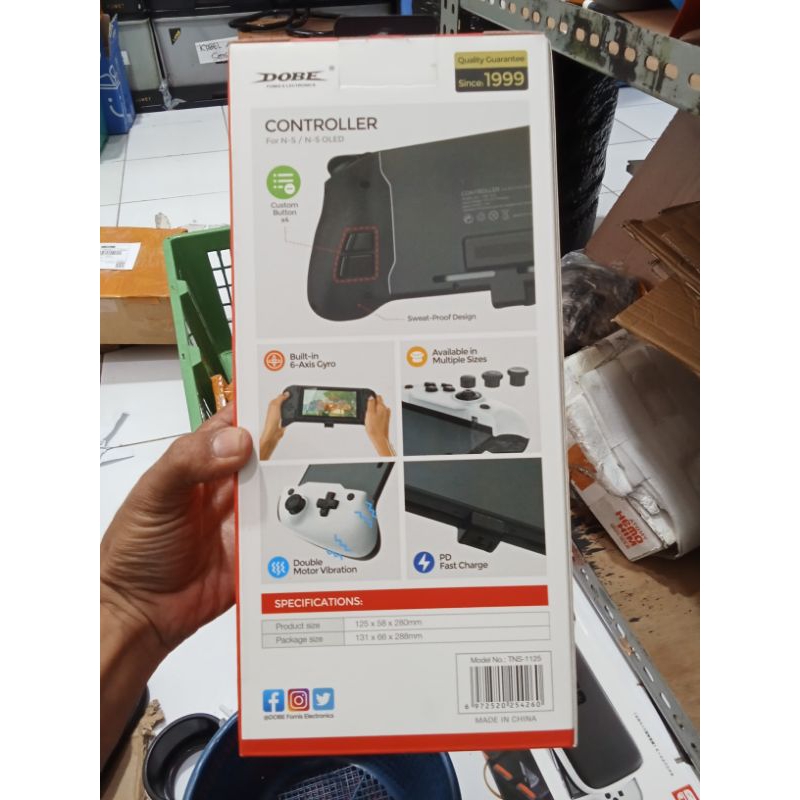 Nitendo SWITCH Controller Grip Pad Dobe SWITCH oled V1-V2 | Shopee ...