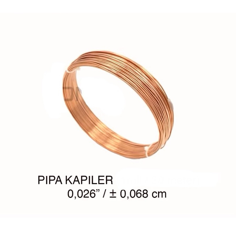 Capillary Pipe 0.26 Copper Tube Capillary Refrigerator AC Condenser PER ...