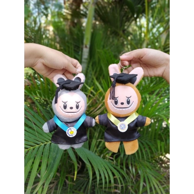 Labubu Dolls in Graduation and Plain Costumes | Labubu Doll | Keychain ...