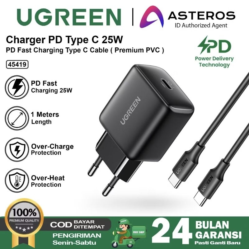 Ugreen Charger Samsung 25W 30W 45W USB Type C PPS Super Fast Charging ...