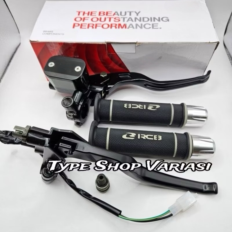 3 in 1 Box Type Tube Brake Master Package + Original RCB HG55 Handgrip ...