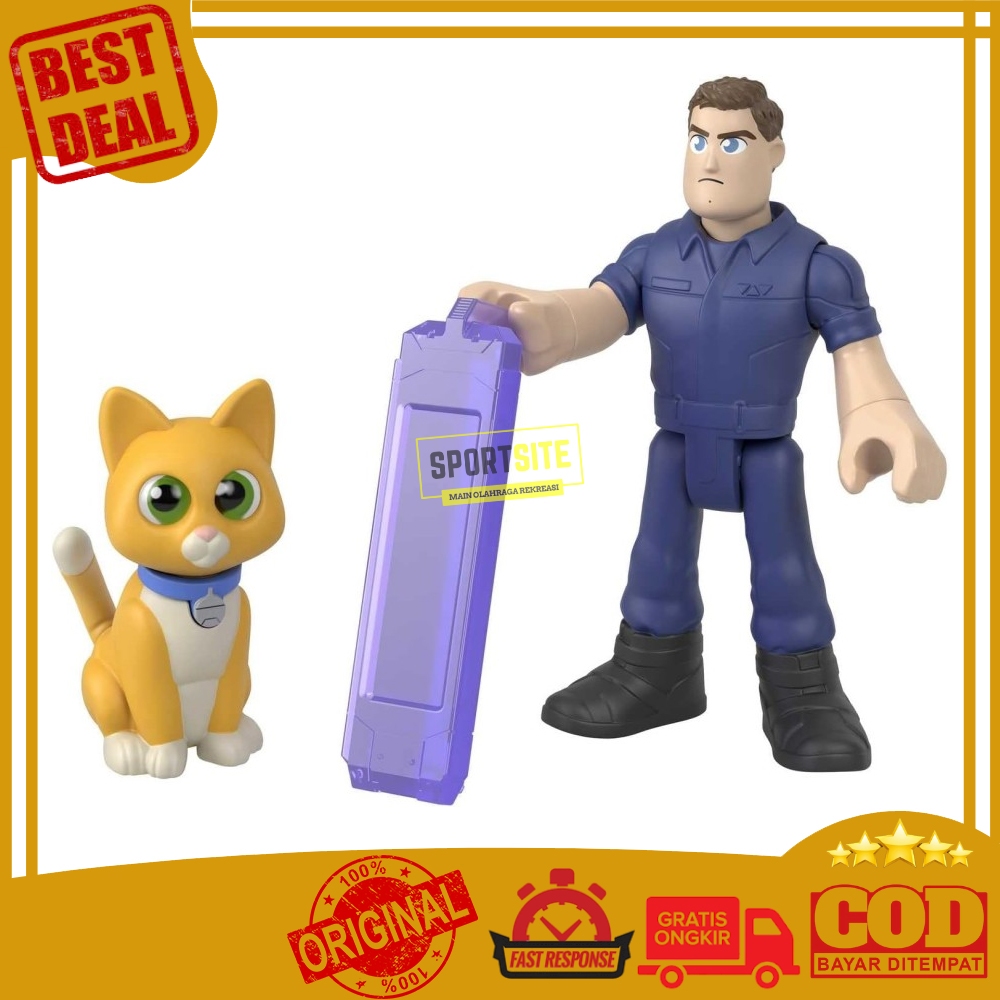 Buzz Lightyear & Sox Imaginext Fisher-Price Disney Pixar Lightyear Kids ...