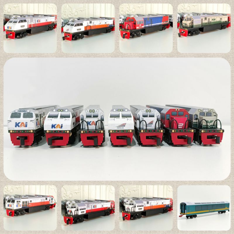 Indonesian Railways | Locomotive | Handmade CARRIAGE | Shopee Philippines