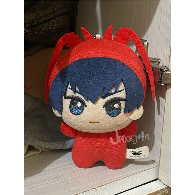 [READ Desc] Blue Lock Animal Chibigurumi Isagi Yoichi Plush Ebichi ...