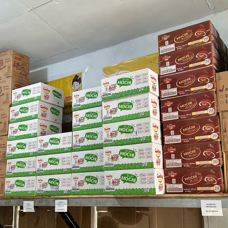 Mochi Conley box contains 60 pcs | Mochi Viral Coconut Sprinkle and ...