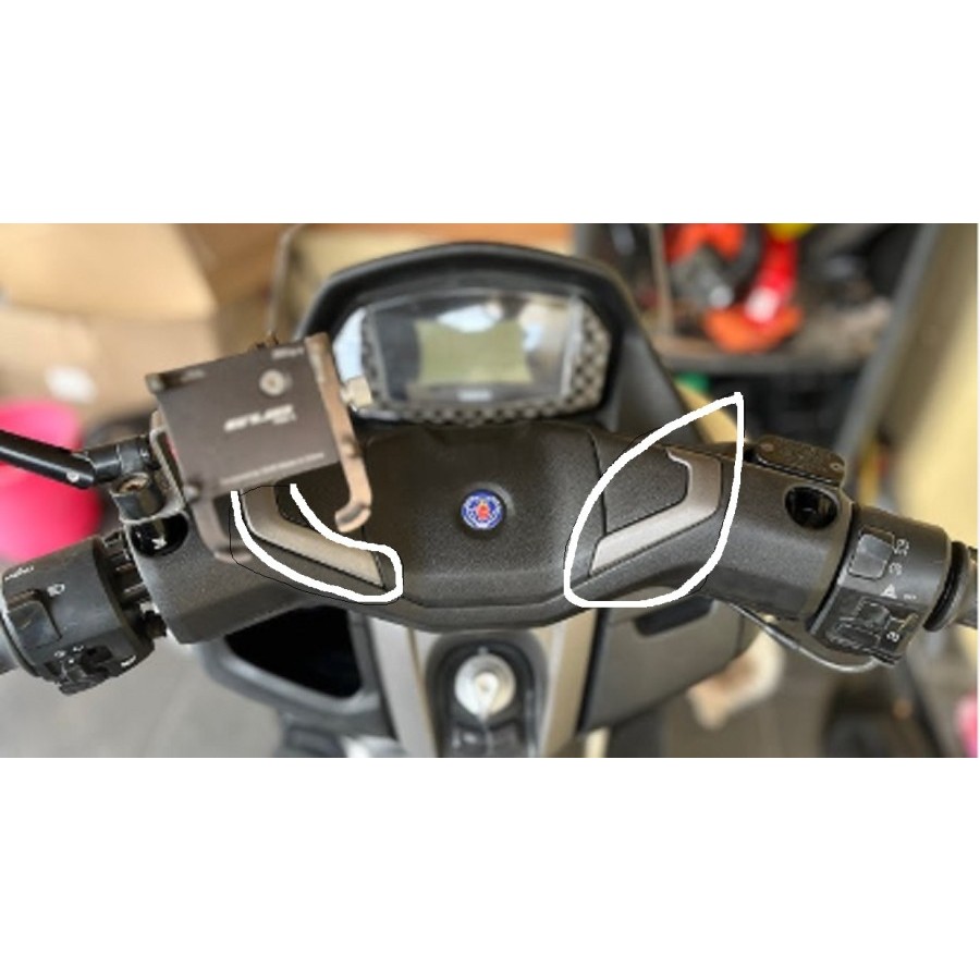 Cover list handlebar nmax turbo carbon kevlar part carbon yamaha nmax ...
