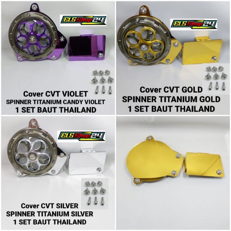 Cover Cvt Aerox New Nmax New Cover Cvt Spinner (Cvt Mirror Cover ...