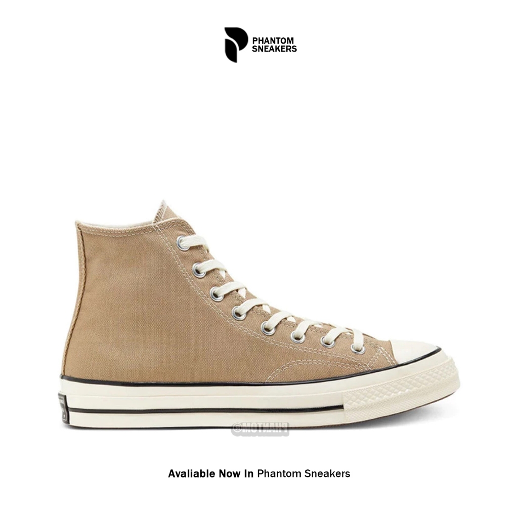 Converse Chuck 70s High Nomad Khaki Sneakers - PHANTOMSNEAKERS | Shopee ...