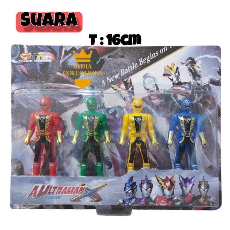 Robot Power Rangers Megaforce Ninja Steel Figure Set | Shopee Philippines