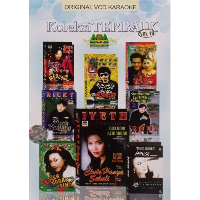 Vcd ORIGINAL DANGDUT ALBUM BEST COLLECTION MAHESWARA VOL. 10 (WITH MUSIC EXPENSIVE) | Shopee ...