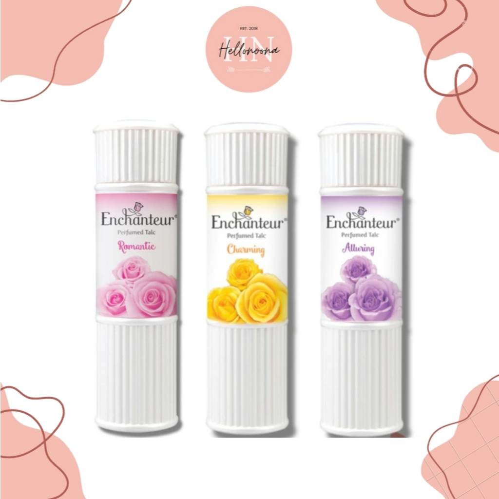ENCHANTEUR - Perfumed Talc Loose Powder 50gr | 100gr | Shopee Philippines